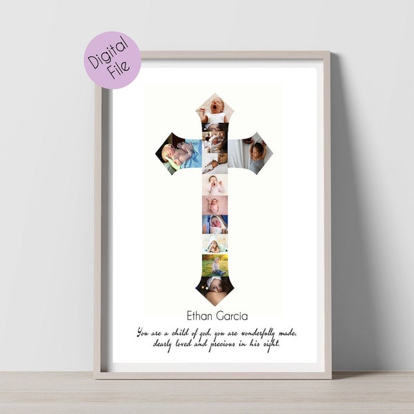 Custom Photo Collage Cross - Etsy