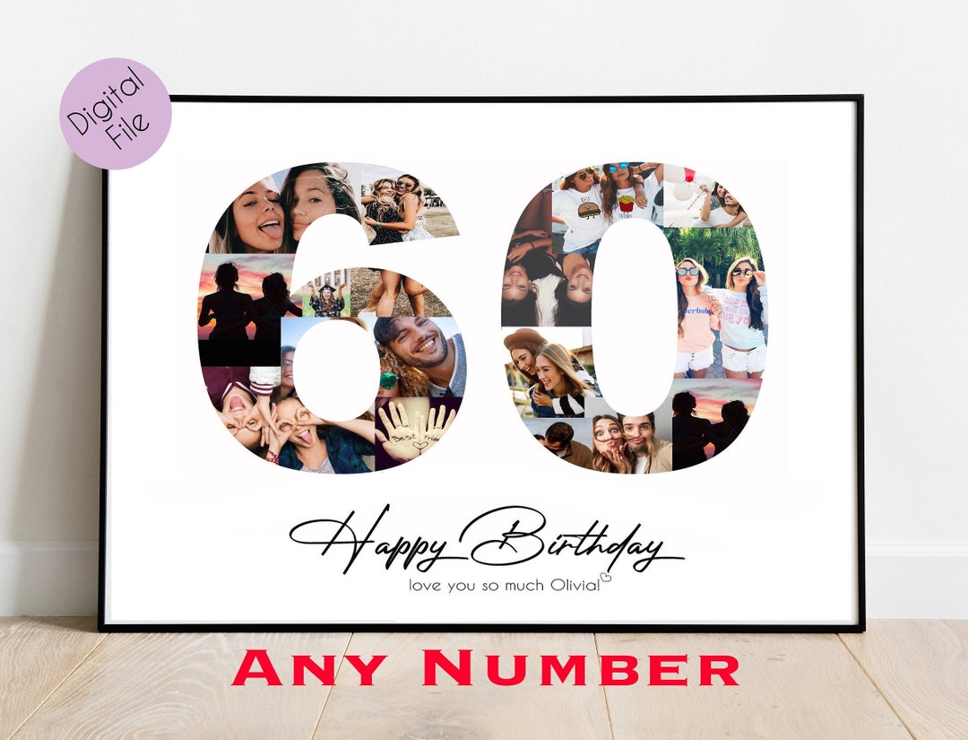 PRINTABLE Custom 60th Birthday Gift Collage 60th Birthday Etsy printable-custom-60th-birthday-gift-collage-60th-birthday-etsy