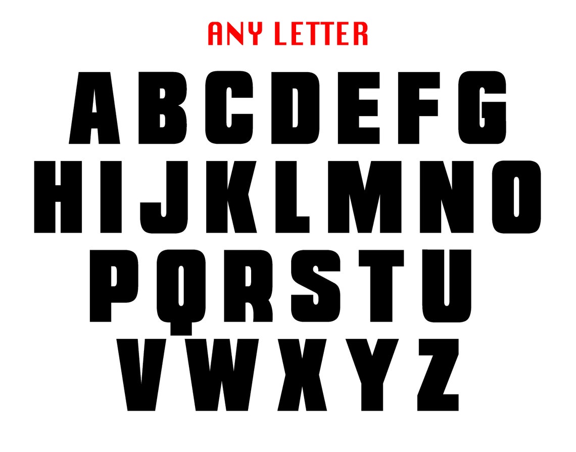 PRINTABLE Custom Any Letter Photo Collage, Custom Name, Printable ...