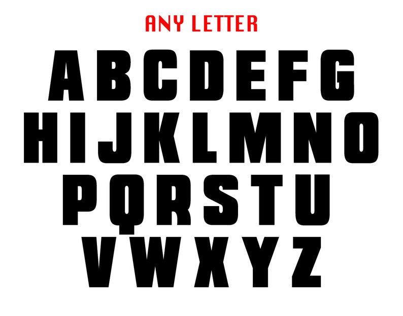 PRINTABLE Custom Any Letter Photo Collage, Custom Name, Printable ...