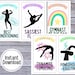 Gymnastics Meet Tracker Printable | Personalized Gymnast Scorebook ...