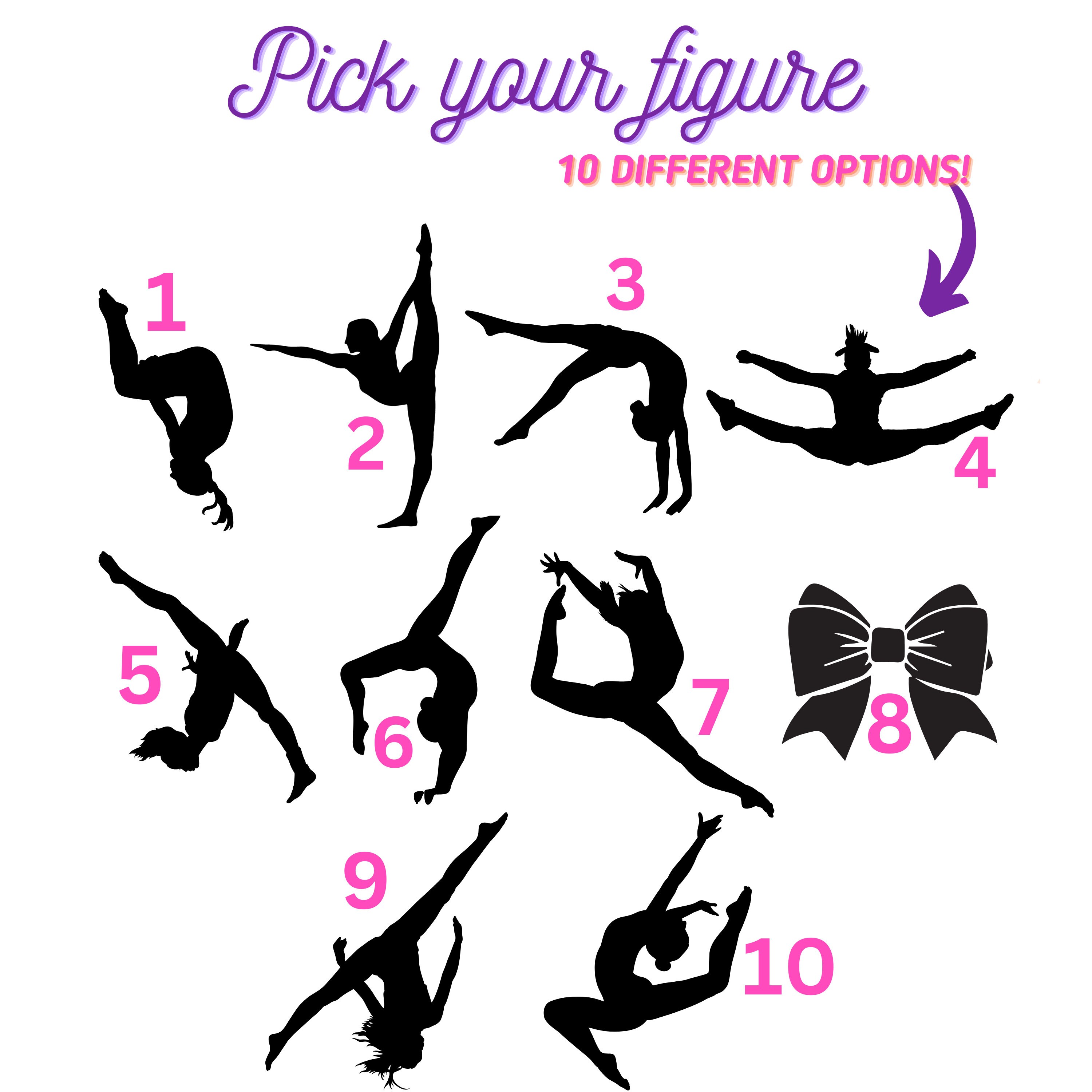 Gymnastics Personalized Bag Tag | Custom Gymnast Luggage Name Tag ...