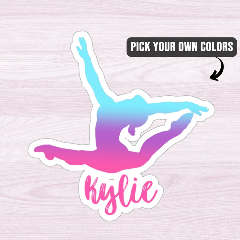 Gymnastics Decals - Etsy