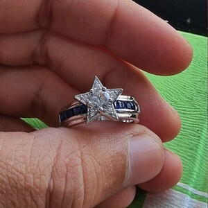 New Dallas Cowboys National Football Championship Ring in 935 Argentium ...