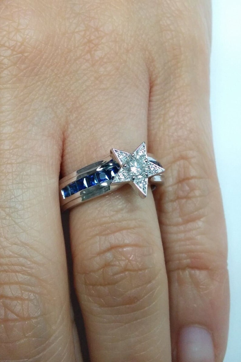 New Dallas Cowboys National Football Championship Ring in 935 Argentium ...