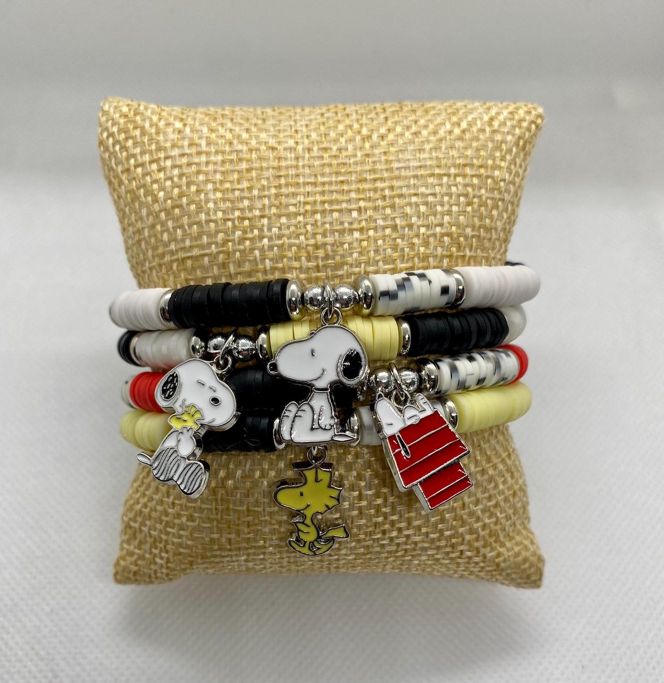 Snoopy Charm Bracelet - Etsy