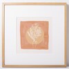 Flower Hand Art Print | Terra Cotta Art | Modern Line Drawing ...