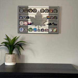 Challenge Coin Holder Canada | Law Enforcement/military Coin Display ...