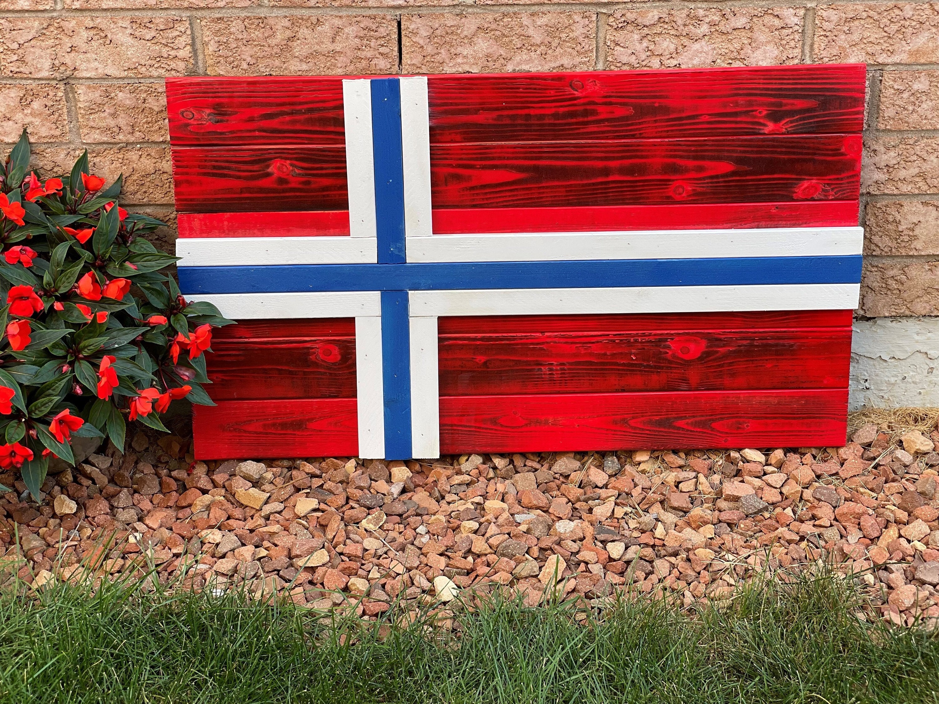 3D Wooden Brazilian Flag | Brazil Flag | Cottage Backyard Porch Decor ...