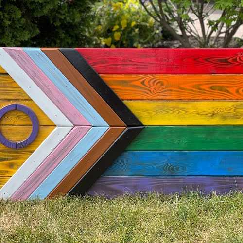 Safe Space Progress Pride Flag LGBTQ POC Transgender Flag - Etsy