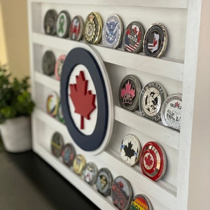 Royal Canadian Air Force Challenge Coin Holder | Wall Mount | RCAF ...
