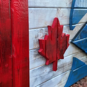 3D Wooden Scotland/canada Flag | Cottage Backyard Decor | Scotland ...