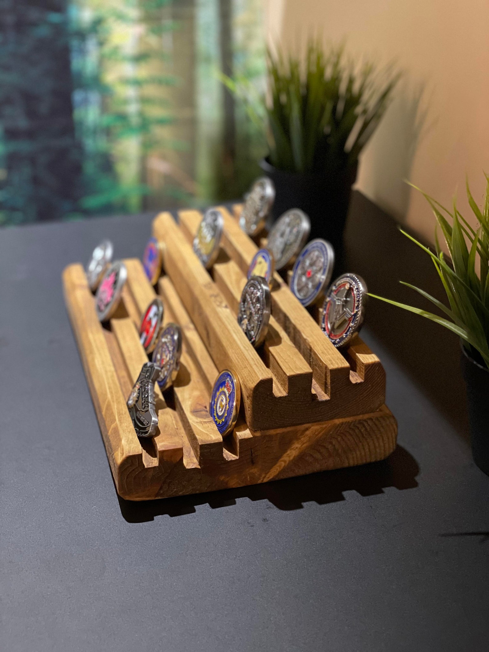 Challenge Coin Holder Display | Military / Law Enforcement / Fire ...