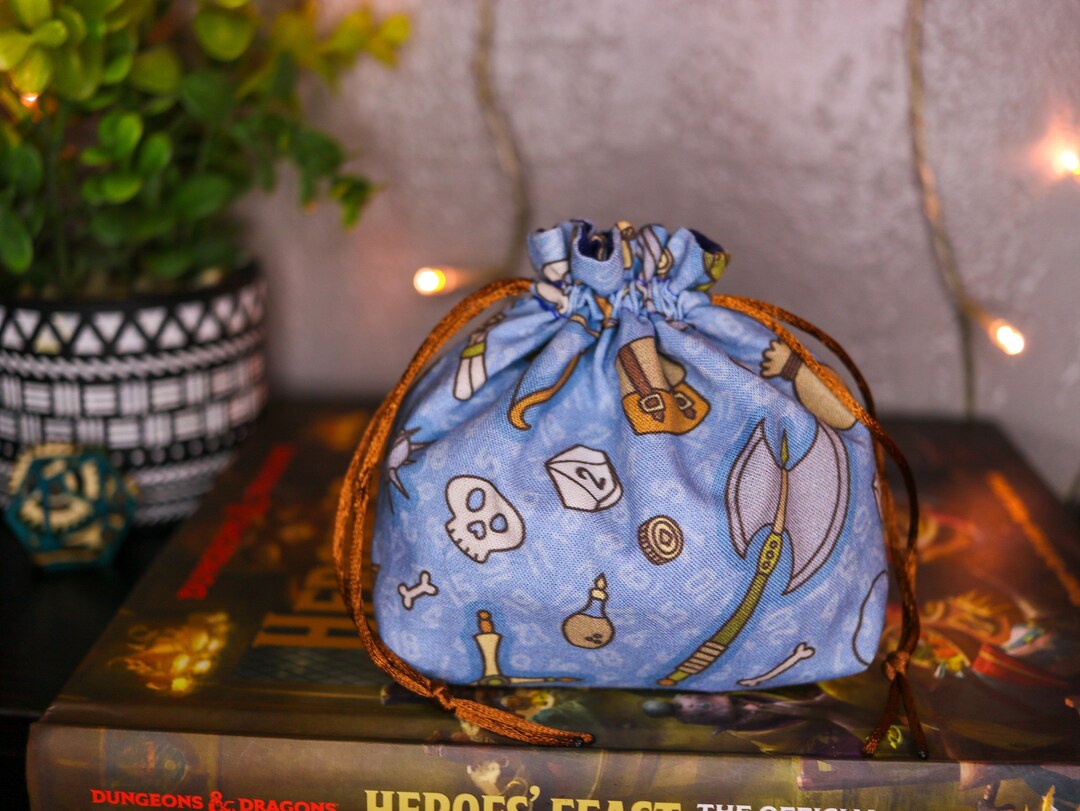 Adventurer’s Gear Small Dice Bag | Dnd, Dm Gift, Coin Pouch, Bag of ...
