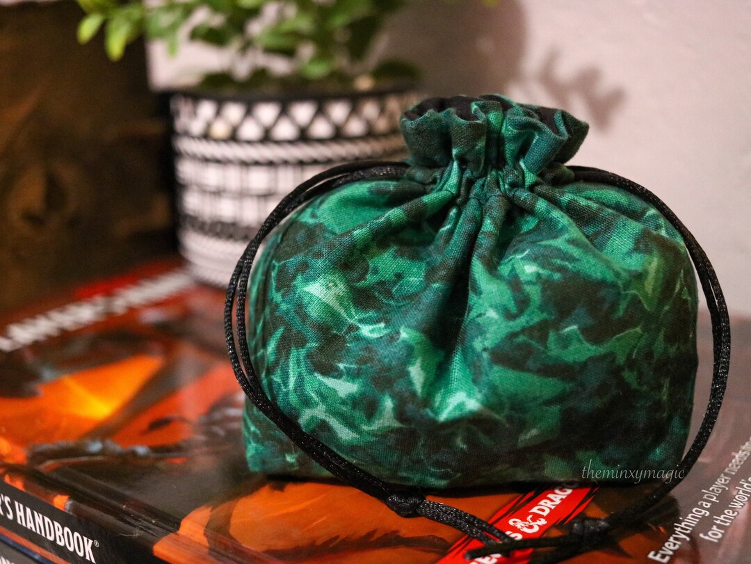 Chaos Emeralds Small Dice Bag | Dnd, Dm Gift, Coin Pouch, Bag of ...