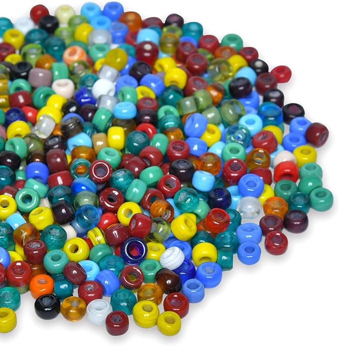 1/2 LB Bag of Assorted Glass Beads for Jewelry Making ,crafting Beads ...