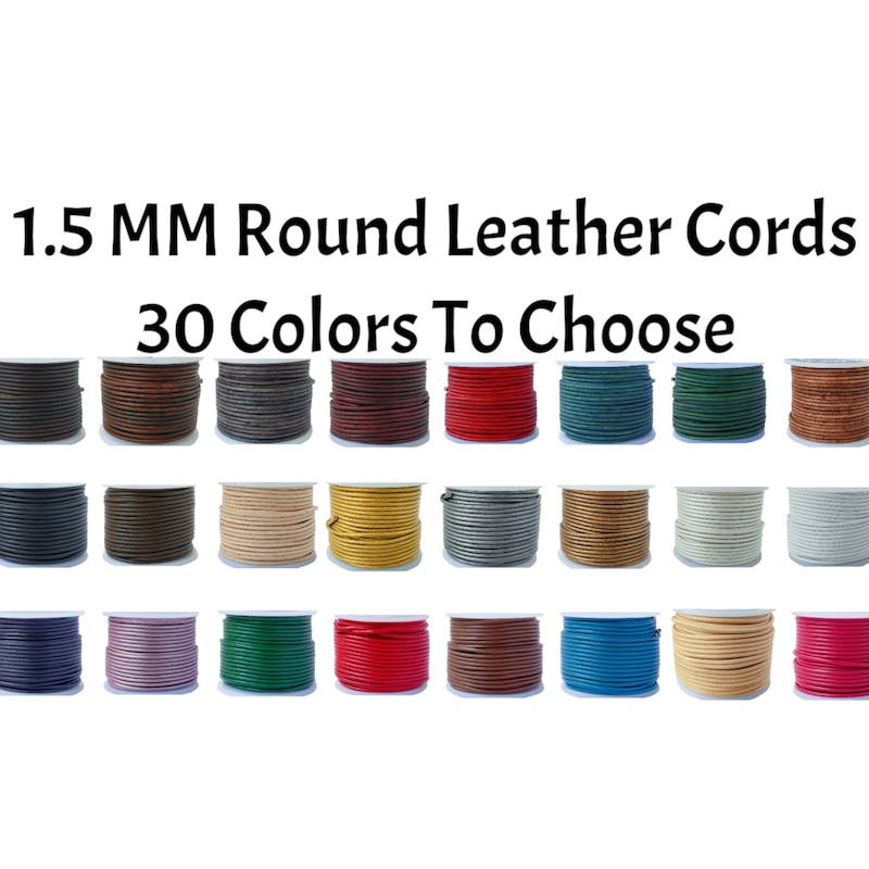 Leather String - Etsy