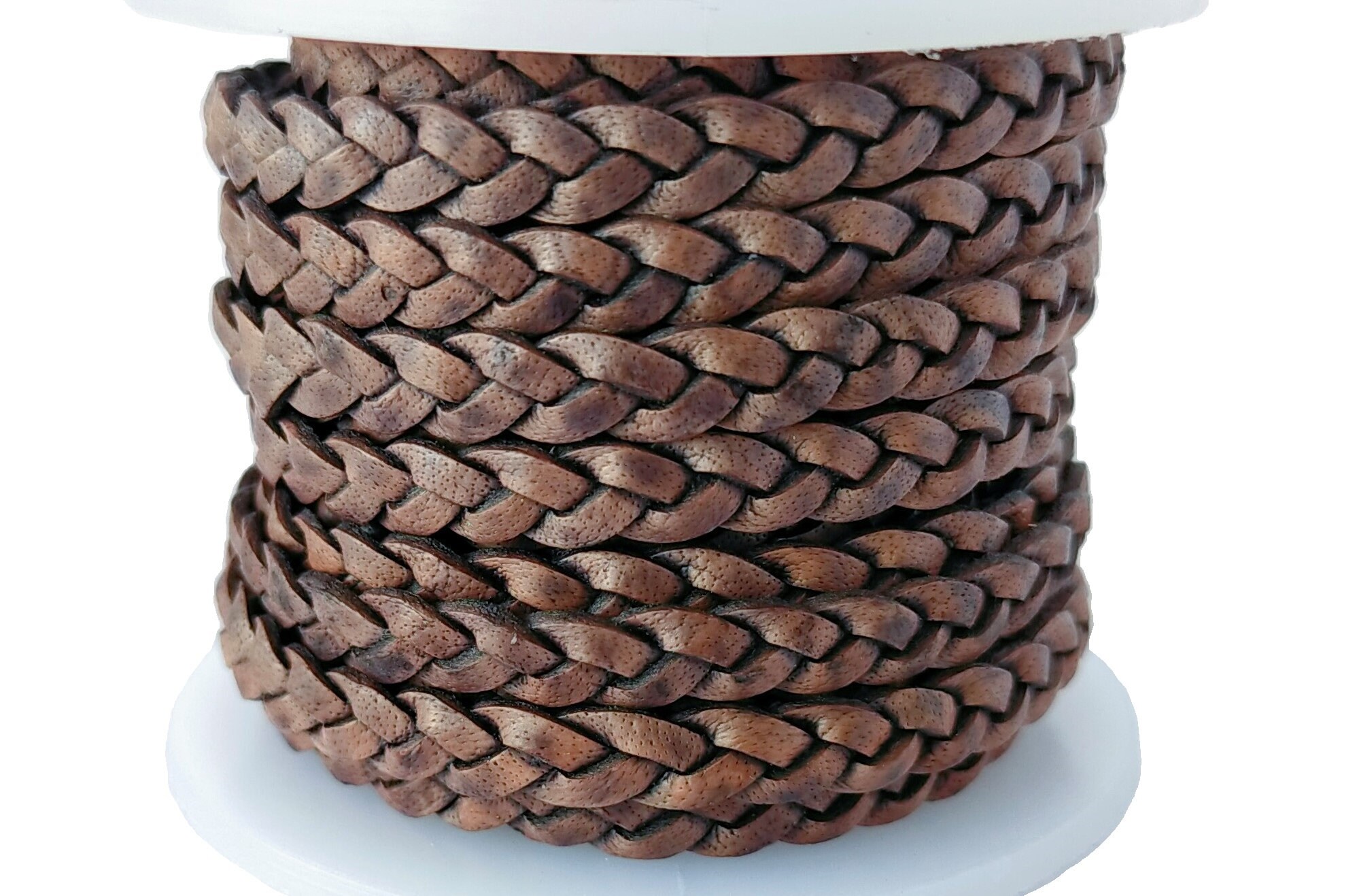 Leather Necklace Cord Arricraft 9.84 Yards(9m) Braided Leathers Cord ...