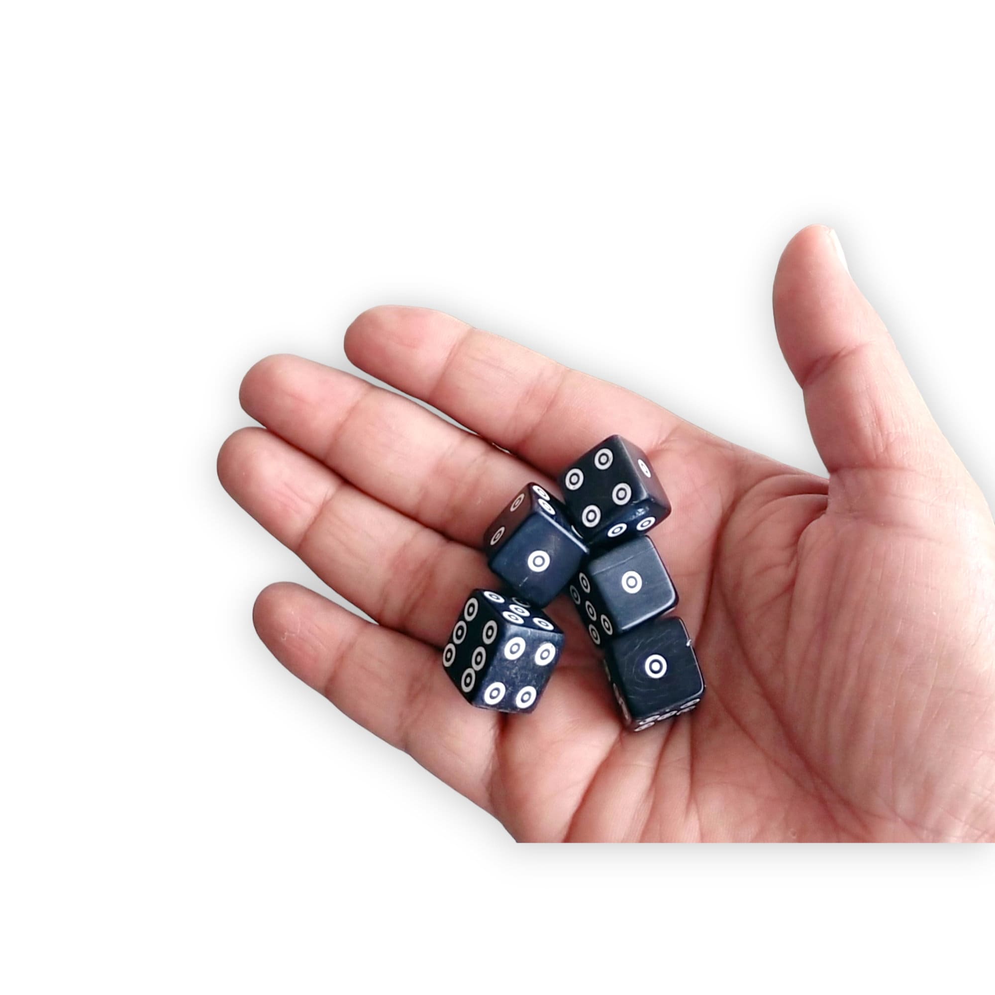 D6 Large Medieval Horn Dice Set of 6-9/16 Inch 14-15 Mm Handmade ...