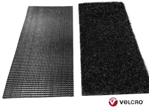 2 Wide inch X 4 Velcro® Industrial Strength Heavy Duty Stick-on Strip ...