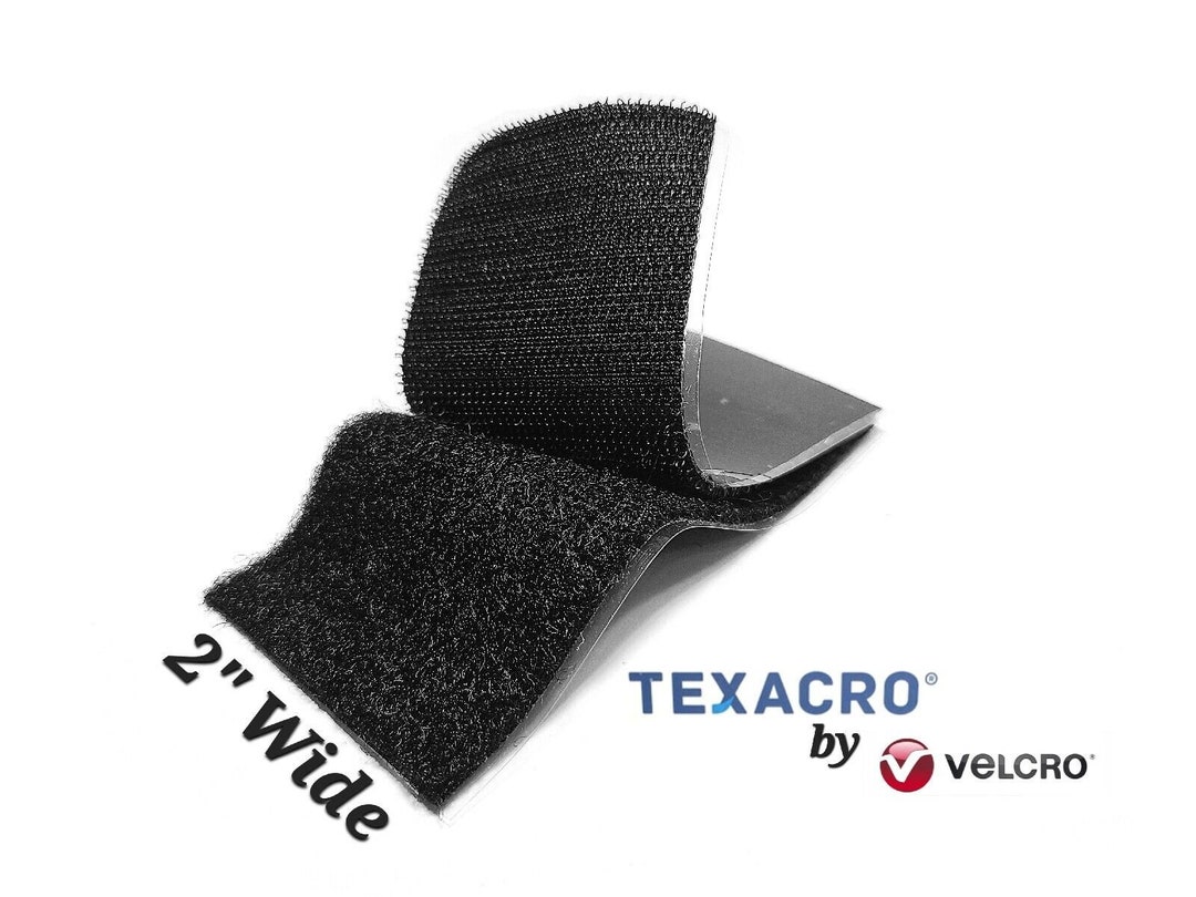 2 Wide X 4 inch VELCRO® Brand TEXACRO Stick-on Strip hook - Etsy