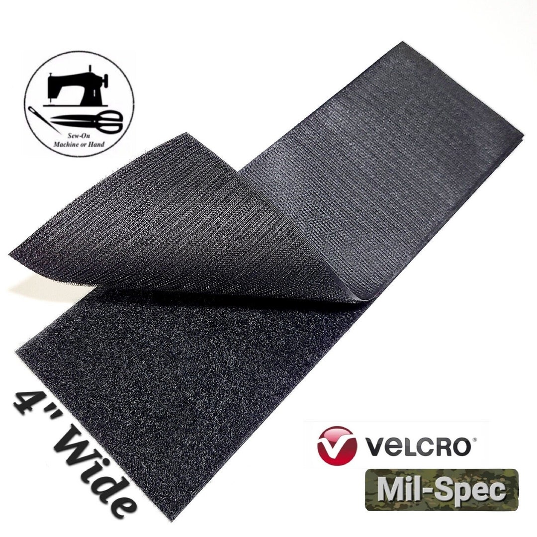 4" Wide X 12" (inch) VELCRO® Brand Mil-spec Sew-on Strip (hook & Loop ...