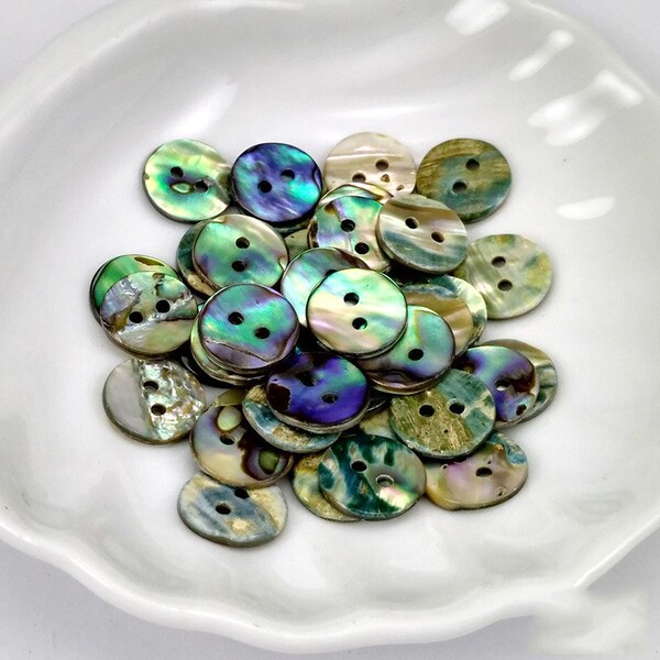 Abalone Buttons - Etsy