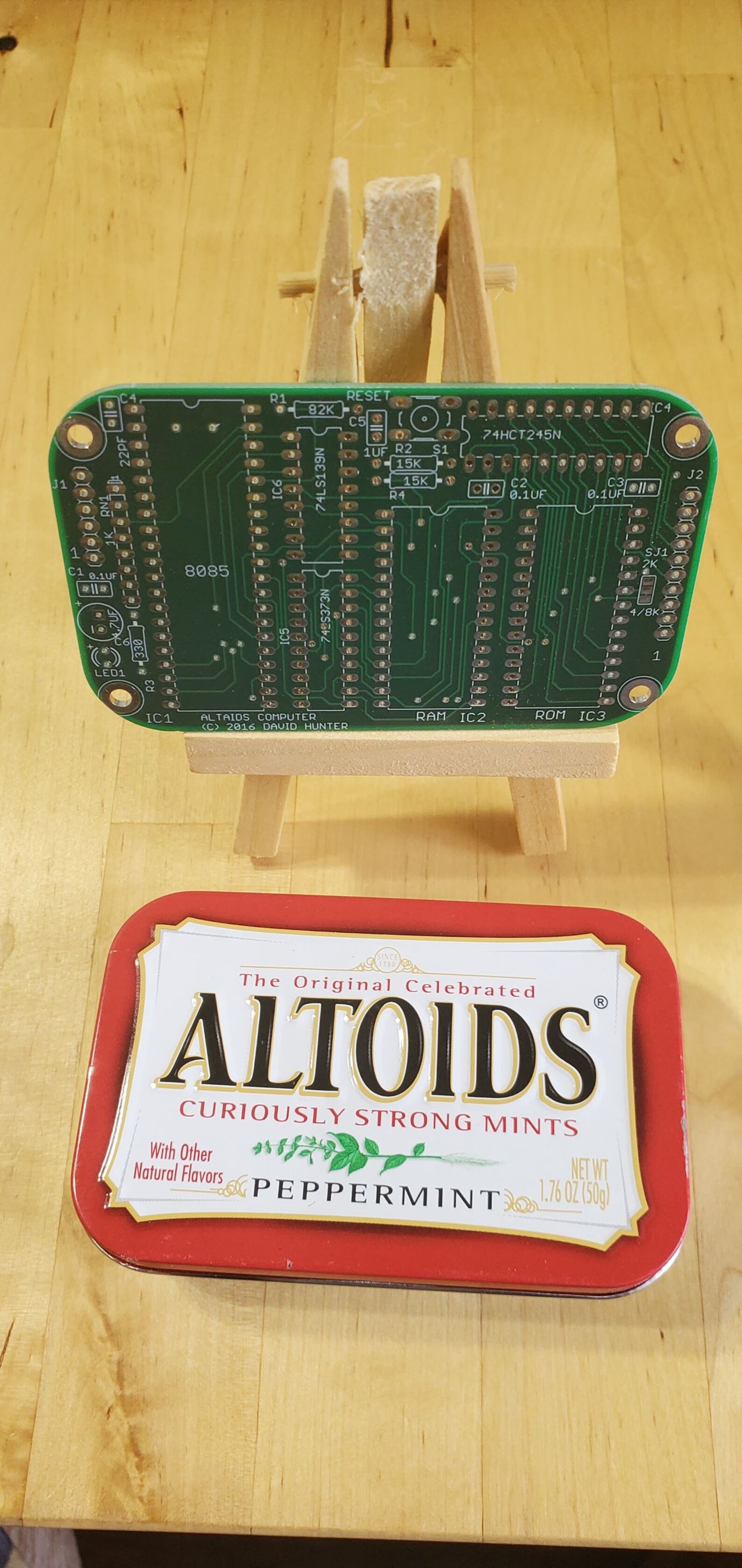 Altoids 8085 Chip Computer-pocket Sized Single Board Computer|altair ...