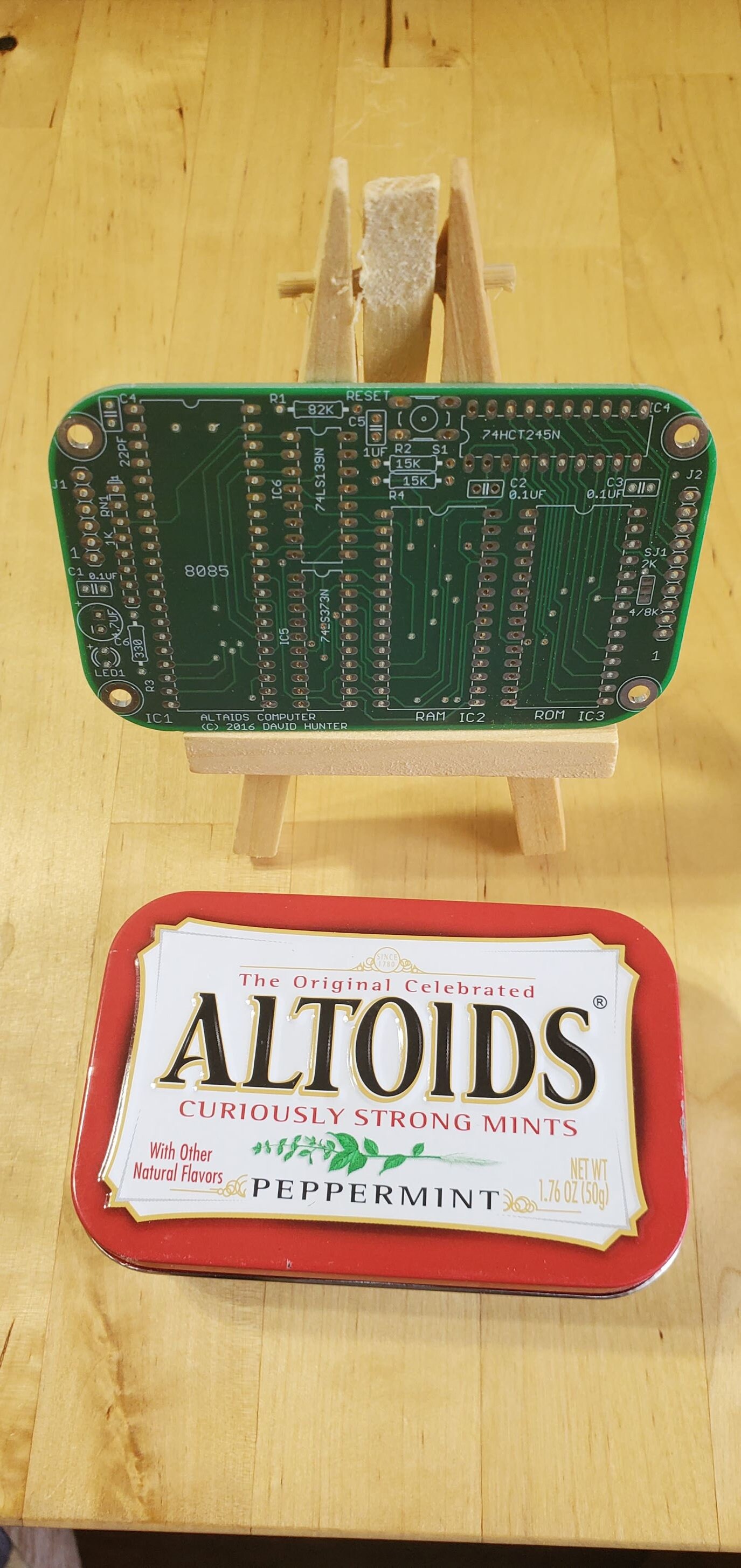 Altoids 8085 Chip Computer-pocket Sized Single Board Computer|altair Clone|retro|8 Bit - Etsy