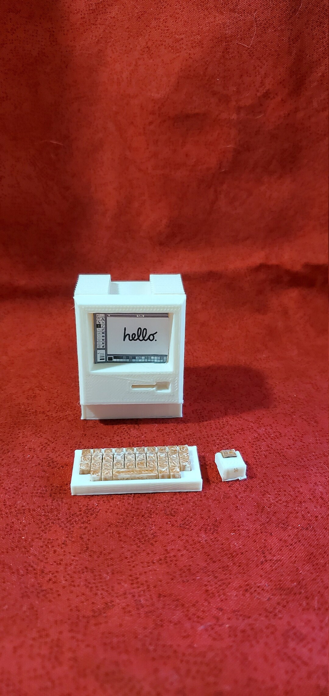 Mini Macintosh Model 128kapple Retro Macintosh1984 Think ...