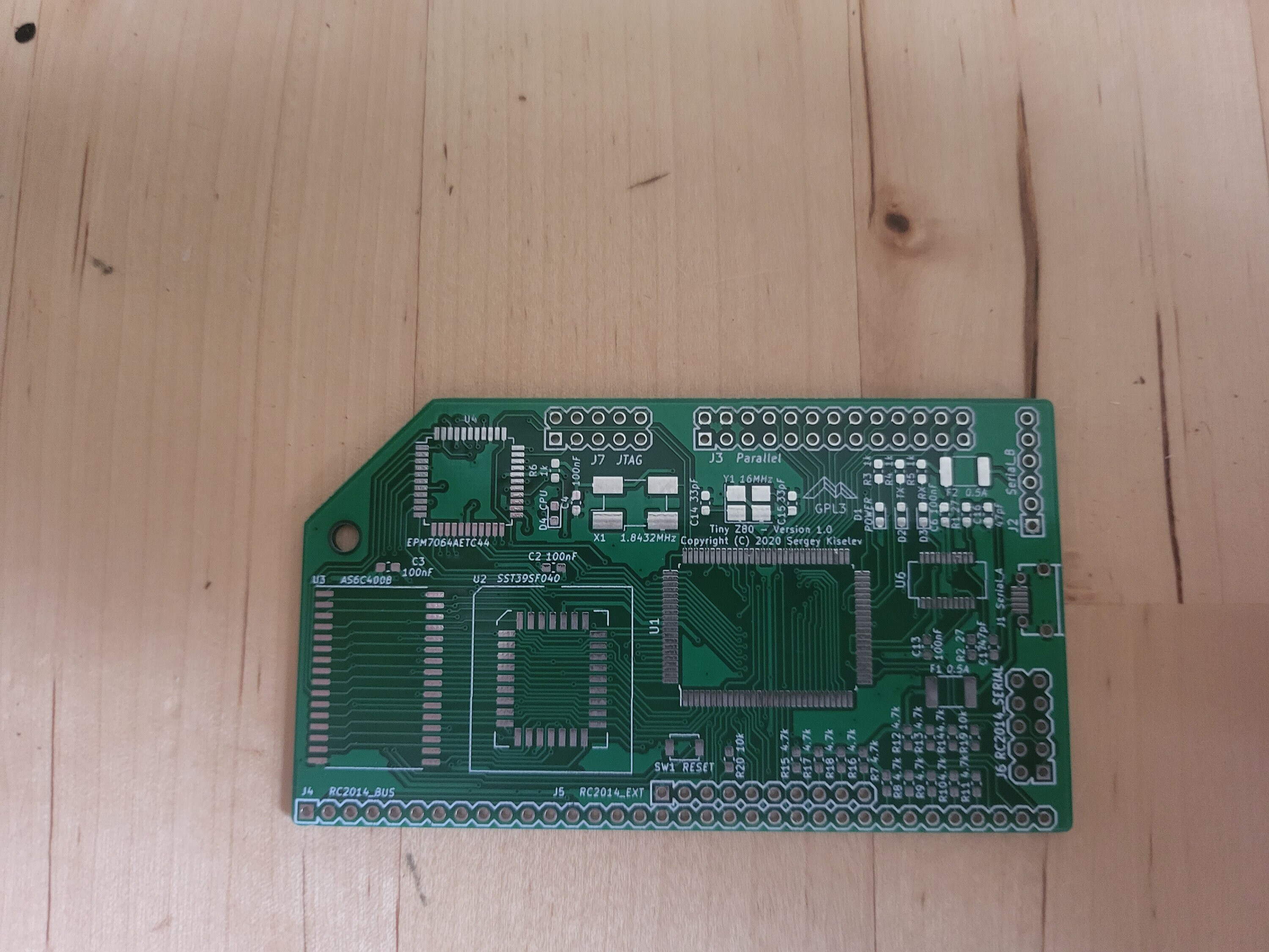 Tiny Z80 PCB Computer Boardretro Computerz808 Bit Computerpcb Boardnerd ...