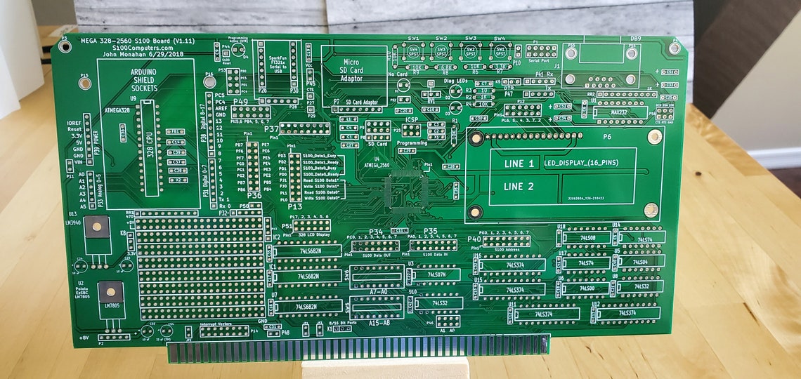 MEGA 328 CPU Board s100 Computer Boardarduinoarduino - Etsy