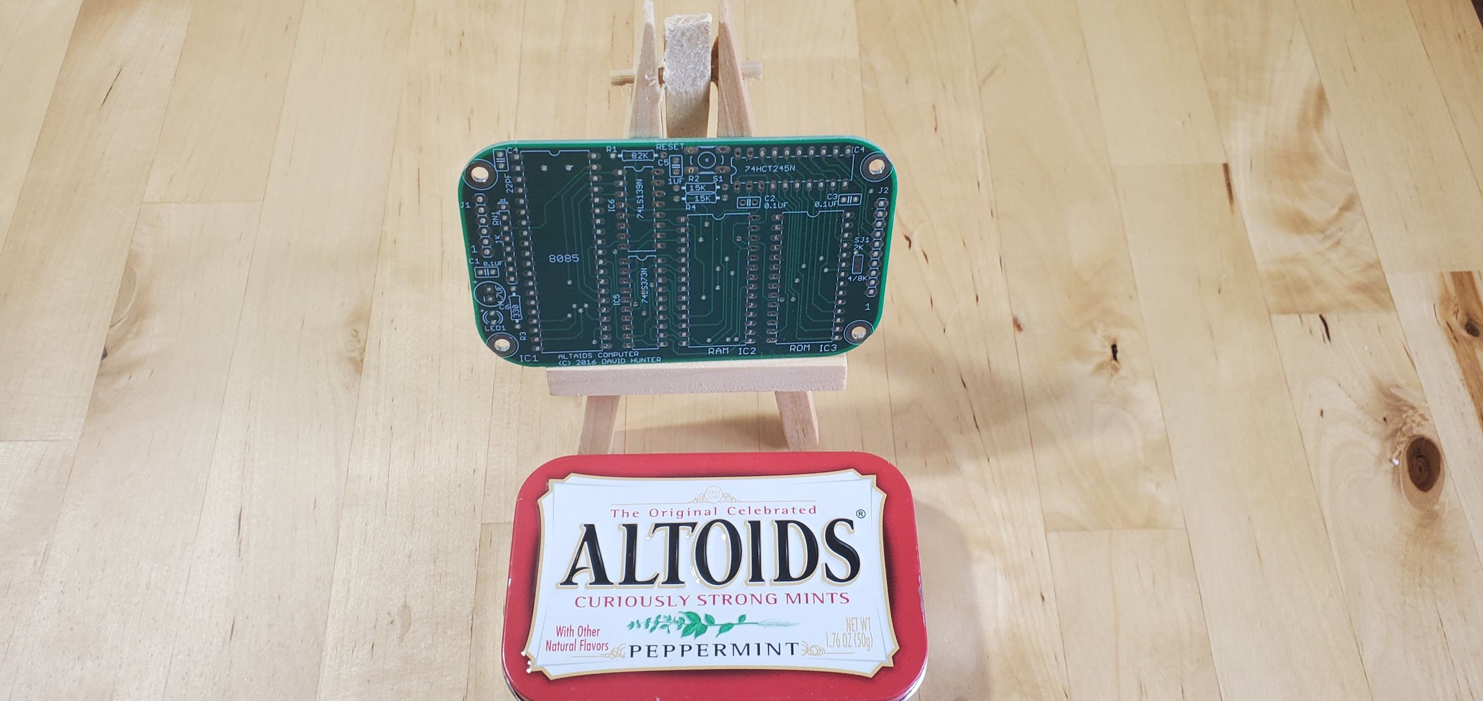Altoids 8085 Chip Computer-pocket Sized Single Board Computer|altair ...