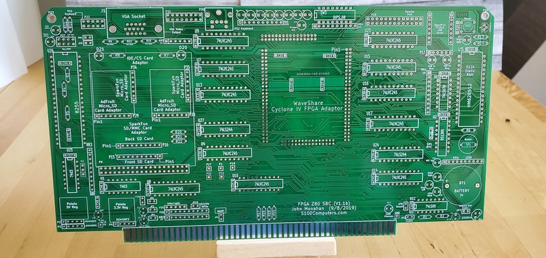 Annual sales champion FPGA Z80 SBC Board|FPGA|z80|retro computer|s100 ...