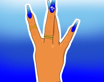 West Side Hand Sign - Etsy