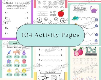 Learning Numbers 1 - 10 Activity Pages - Etsy