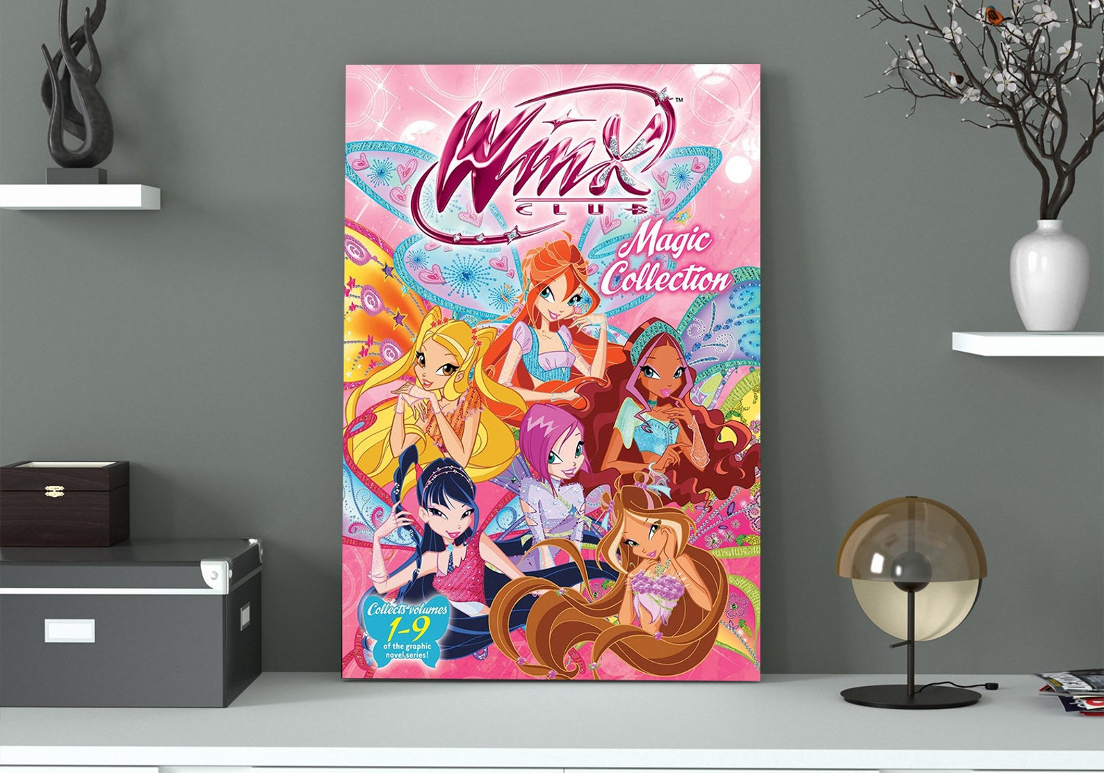 Winx Club Custom Poster Winx Rolled Canvas Bloom Custom | Etsy