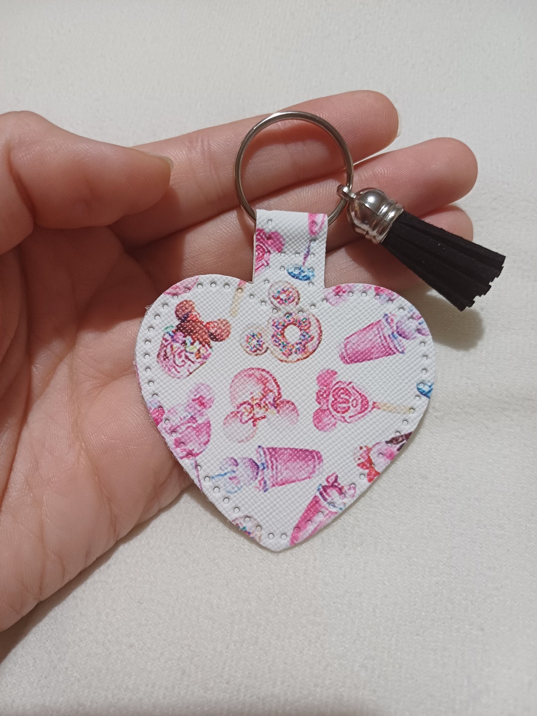 Mickey Mouse Keyring - Etsy