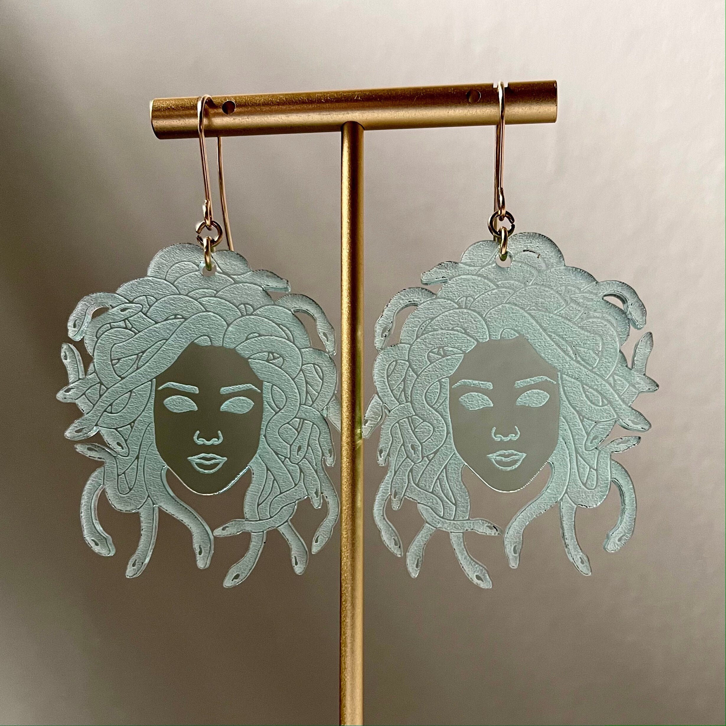 Medusa : Spoils of Perseus Medusa's Head Snake Greek | Etsy