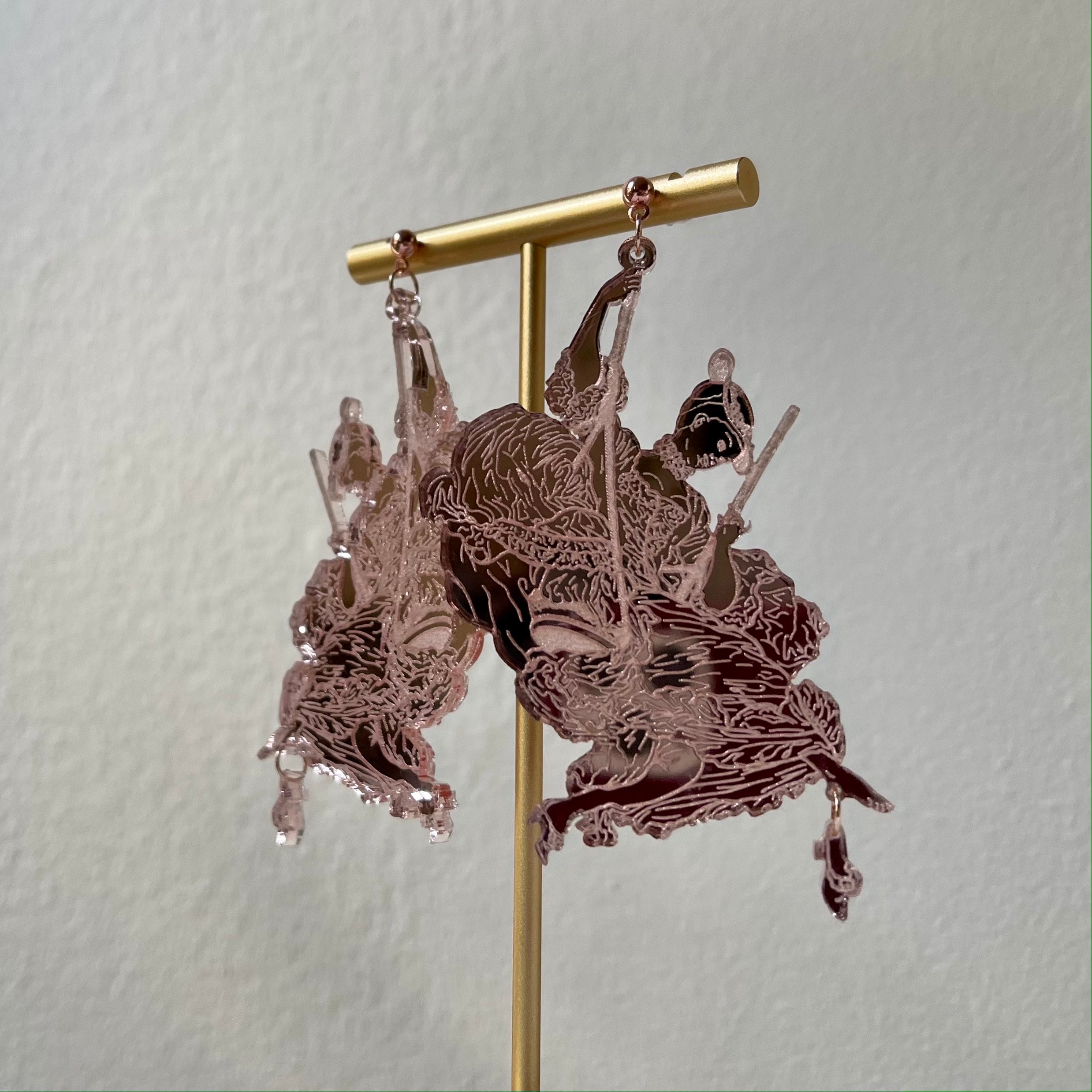 Rococo the Swing Fragonard Girl Swinging Painting Rose Gold - Etsy