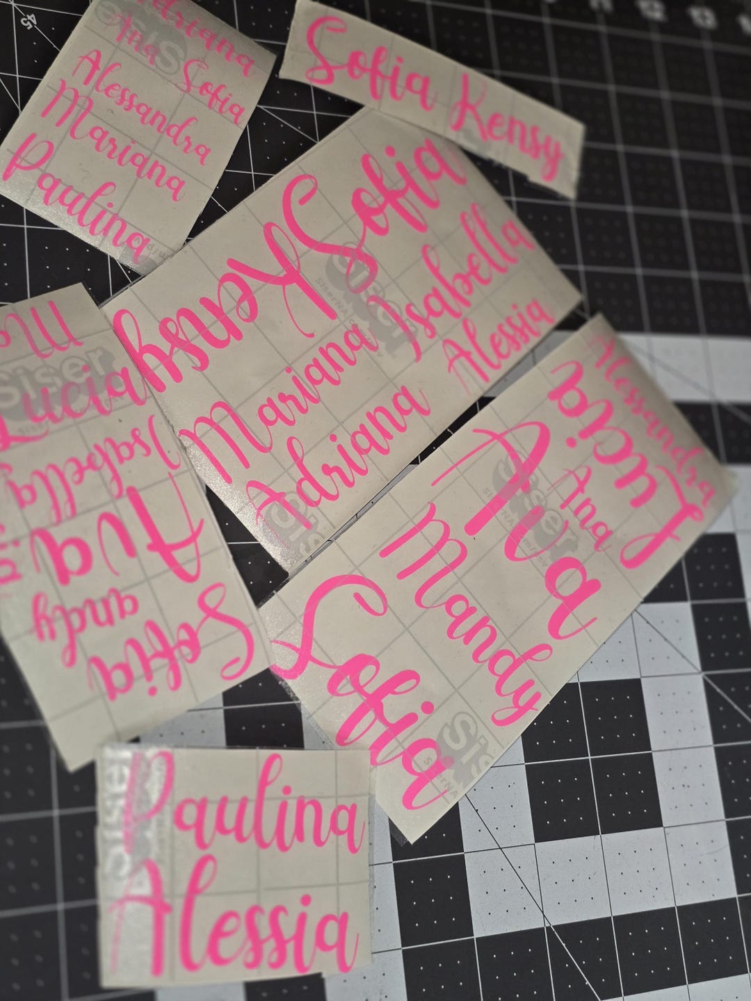 Name Decal / Custom Name Decals / Name Vinyl Decals / Label Decals ...