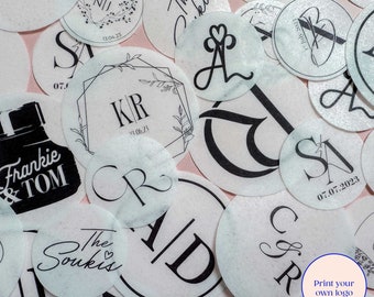 Engagement Wedding Birthday Party Edible Cocktail Drink Toppers - Etsy