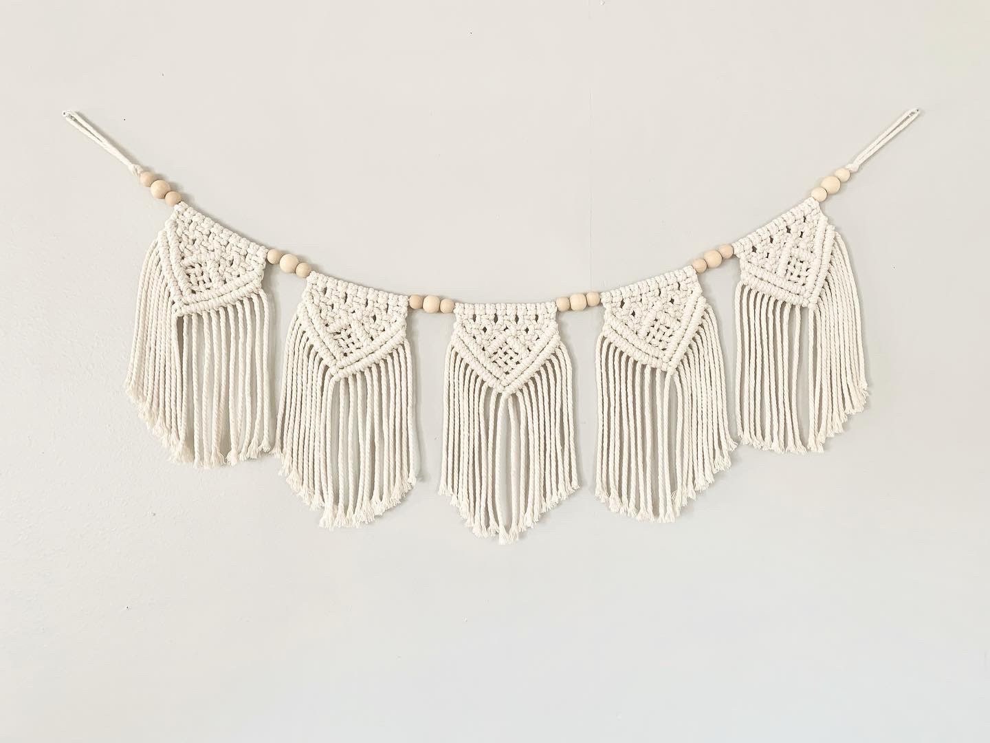 Macramé Banner - Etsy