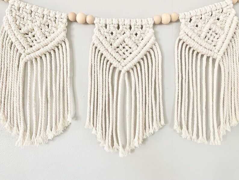 Macramé Banner - Etsy