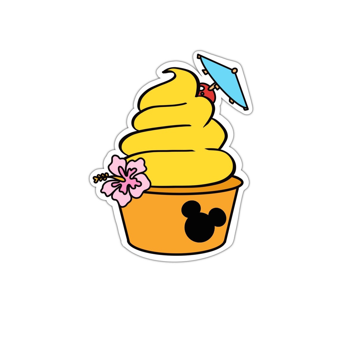 Dole Whip Sticker | Etsy