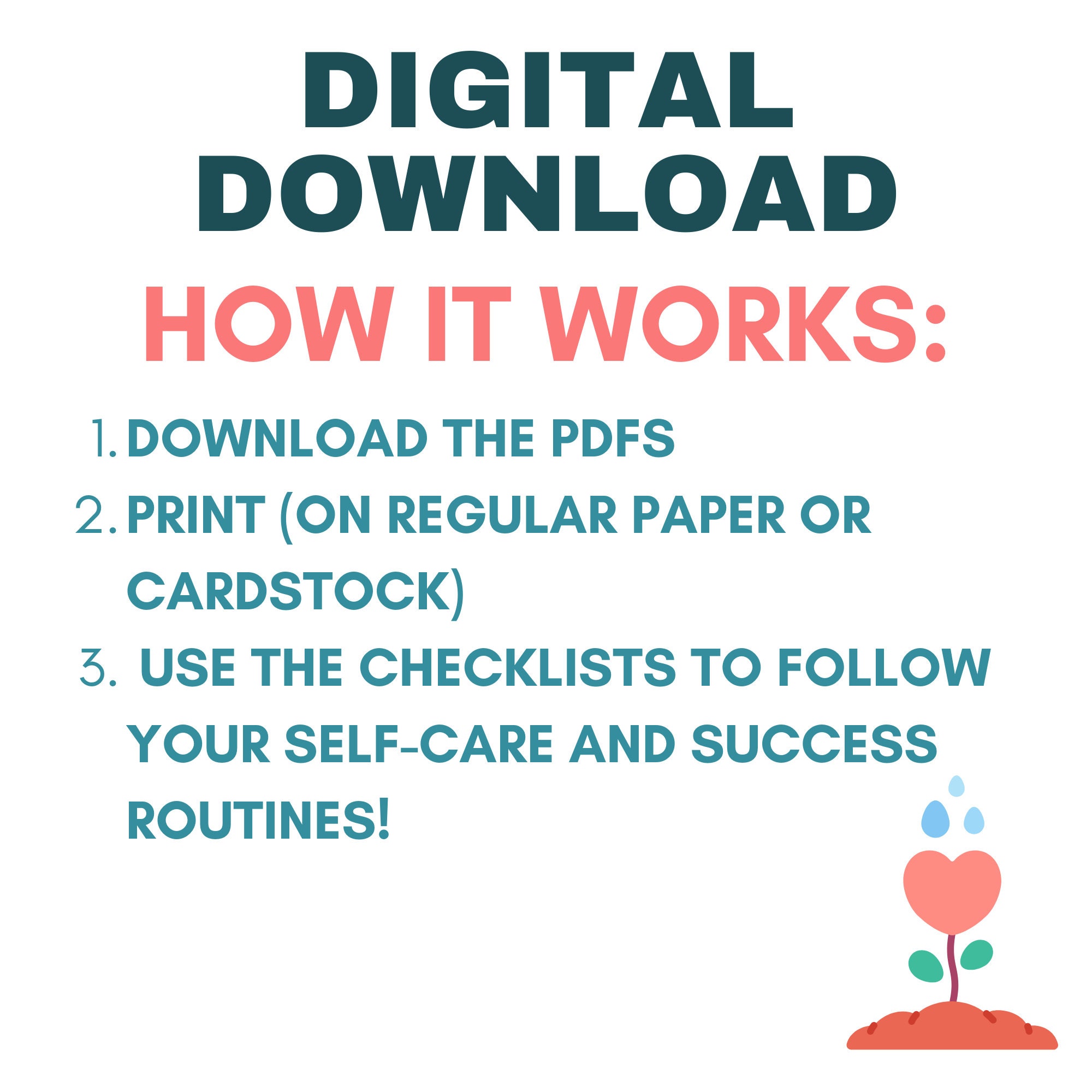 Morning Routine Checklists | Morning Routine Adults | Morning and Night ...