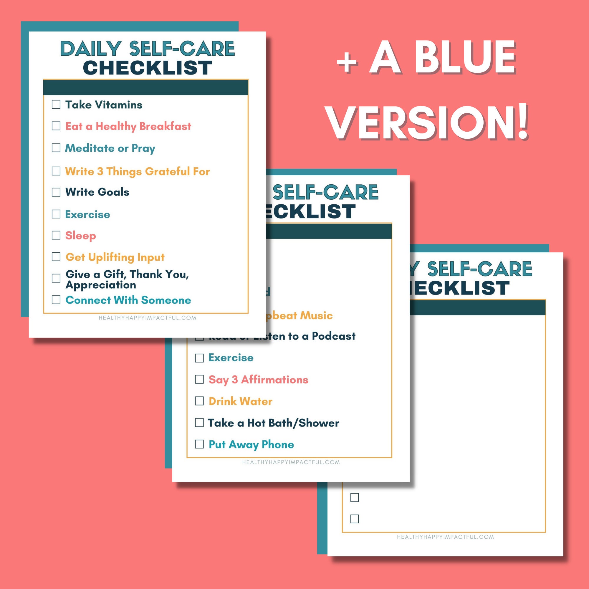 Caregiver self care checklist - managerkasl