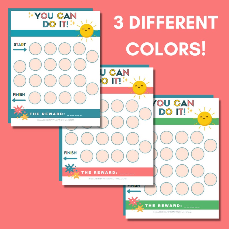 Kids Reward Chart | Reward System | Chart Printable - Etsy