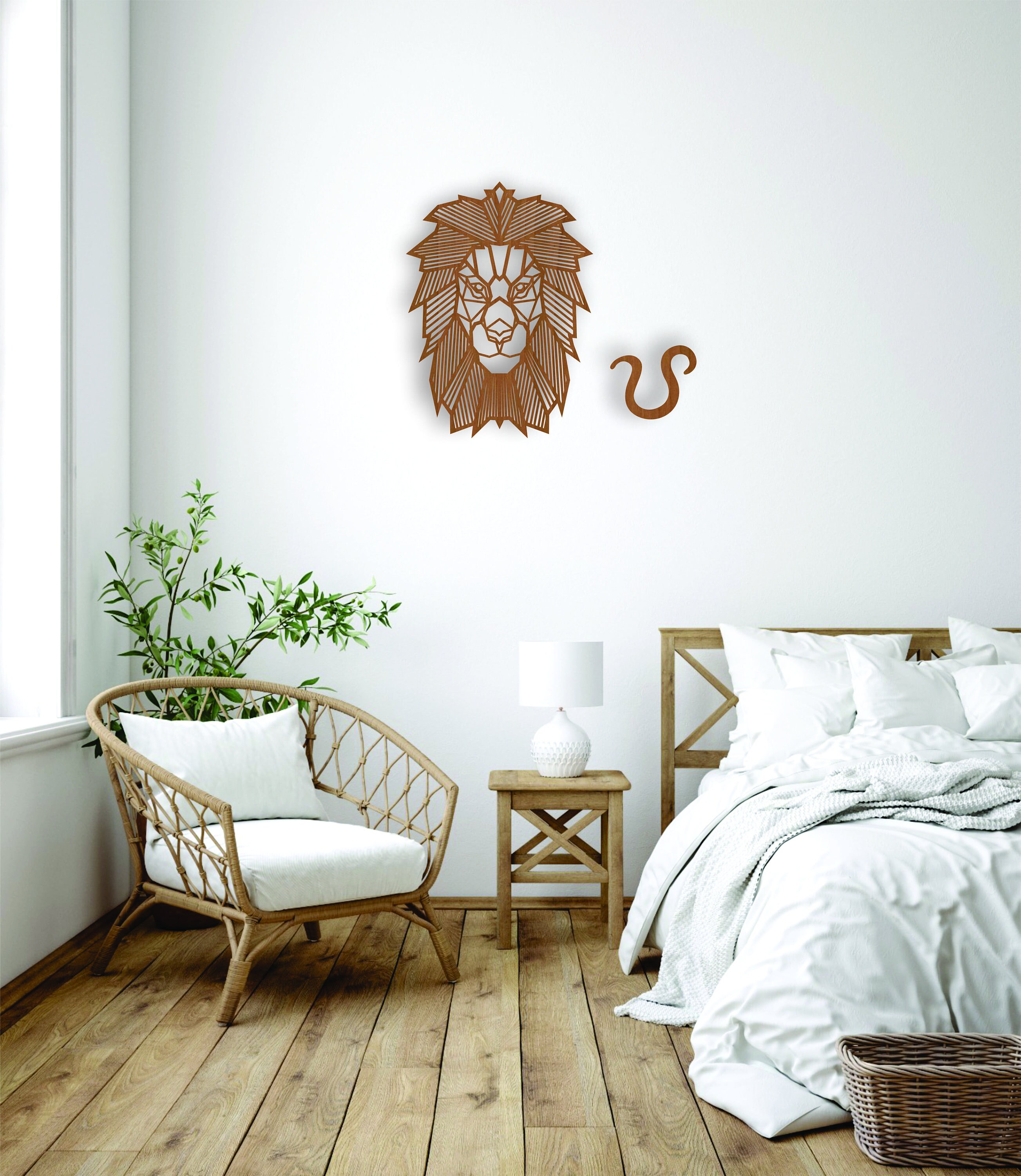 LEO WALL DECOR Wooden Wall Decor Horoscope Astrology Leo | Etsy