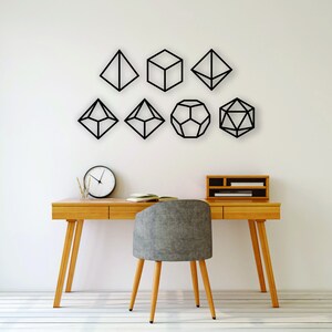 DICE WALL DECOR Dice Set Wall Decor, Table Top Wall Art, Dnd Gifts ...